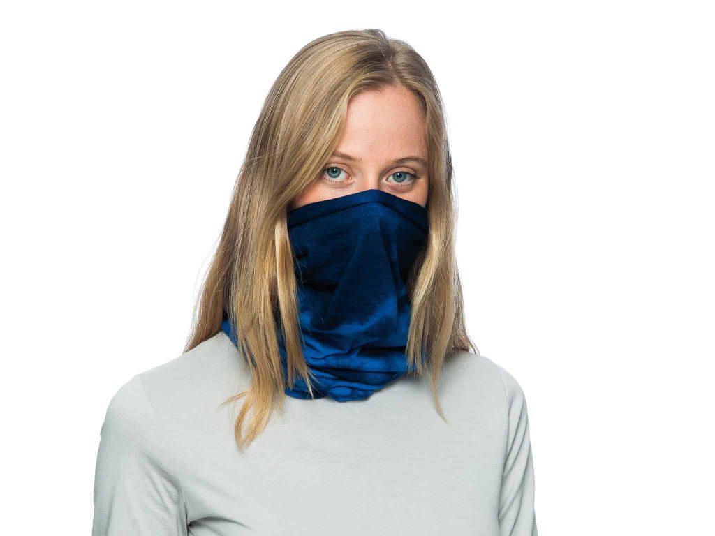 Fend off biting wind chill with a Wool Buff® face mask