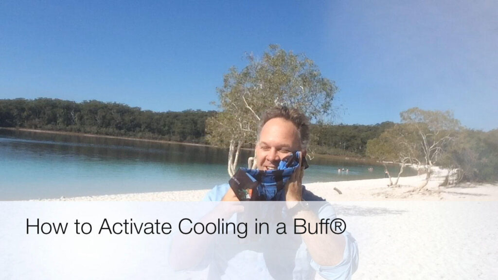 How To Activate Cooling in a BUFF® Neck Gaiter | Buff® Headwear Australia